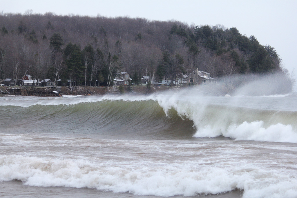 Lake Superior Swell Gallery — Great Lakes Surf Photos by Brian Tanis
